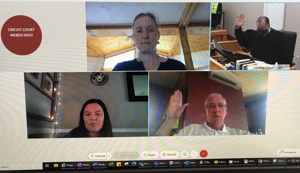 Colahan sworn in as newest CASA | Blue Mountain Eagle