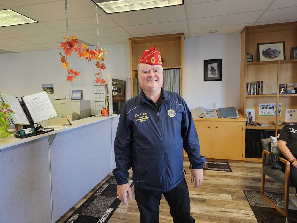 American Legion national commander candidate makes campaign stop in ...